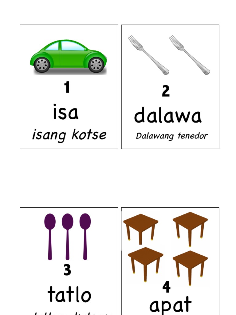Counting in Tagalog | PDF