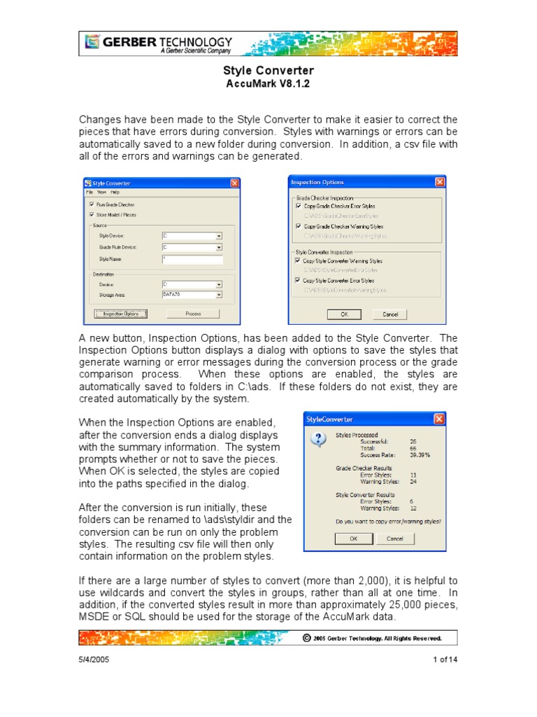 Style Converter Pdf Comma Separated Values Computer File