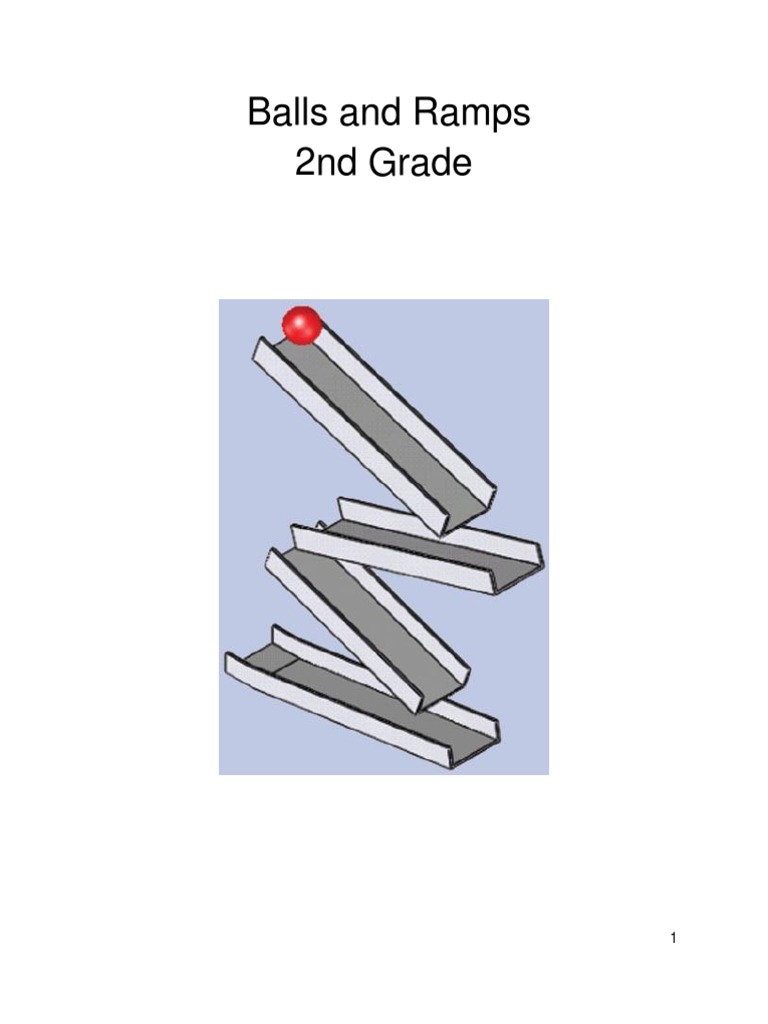 2nd Grade Balls and Ramps Activity | PDF | Teaching Methods & Materials