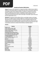 Laboratory: (Buffer Solution Experiment Using Red Cabbage As Indicator) | PDF | Buffer Solution ...