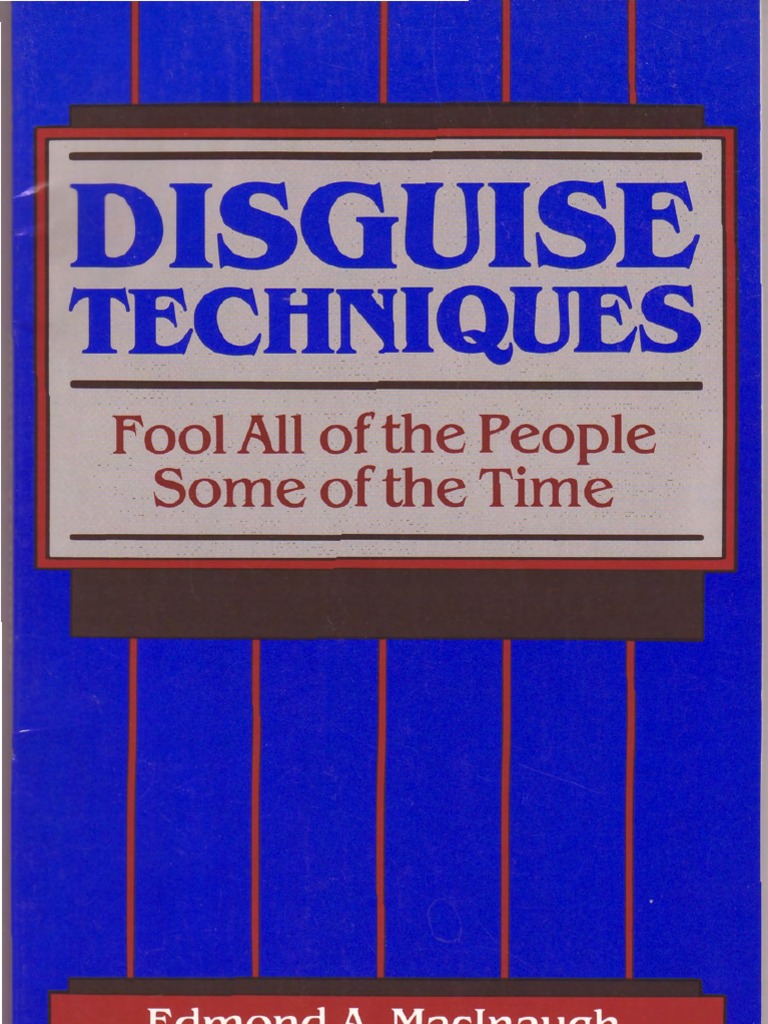 Disguise Techniques | PDF | Stereotypes | Mask