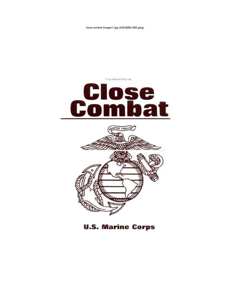 USMC Close Combat Training Manual | PDF