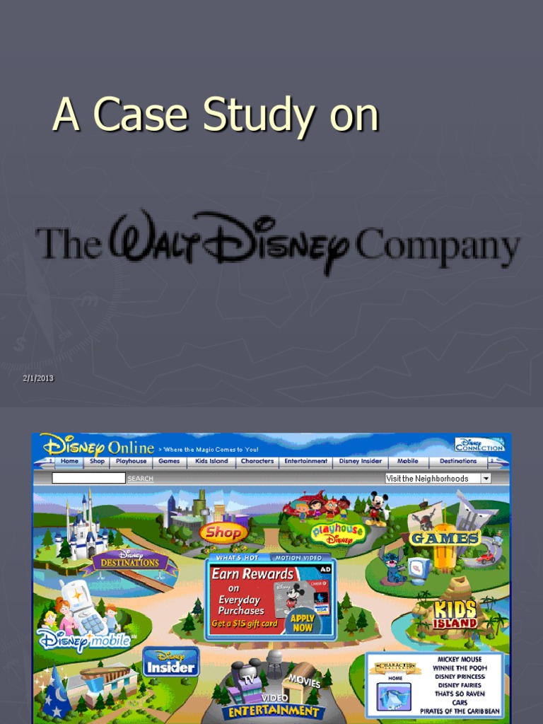 Disney Case Study | The Walt Disney Company | Walt Disney