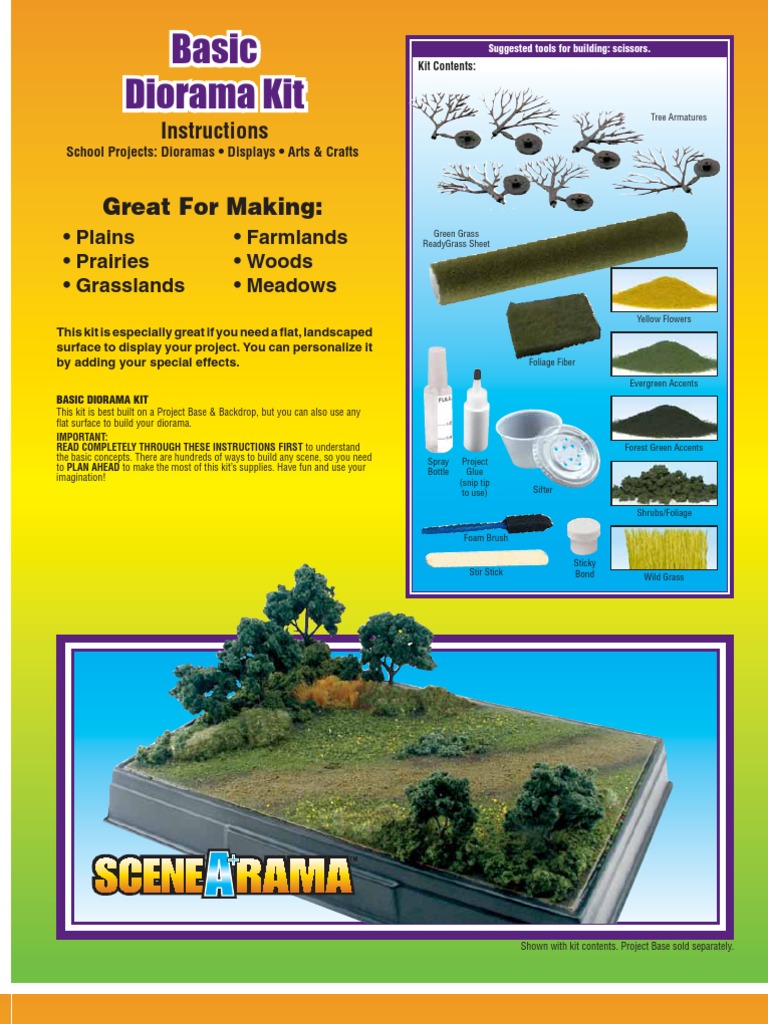 Basic Diorama Kit. | PDF | Botany | Plants