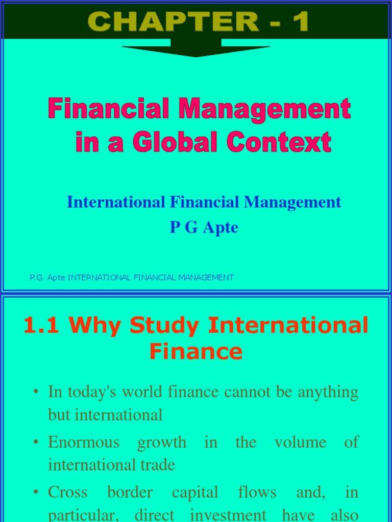 International Financial Management Insights | PDF | Economic And ...