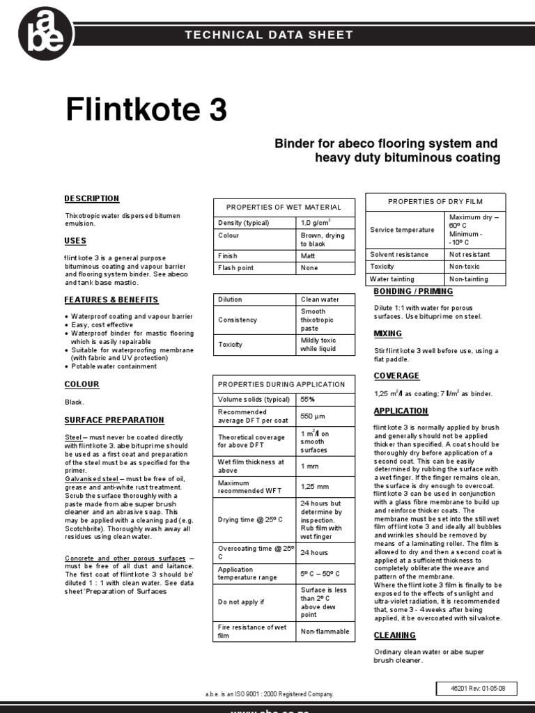Clay Bitumen Emulsion | PDF | Asphalt | Personal Protective Equipment