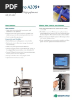 Domino AX350i Technical Specifications | PDF | Input/Output | Media ...