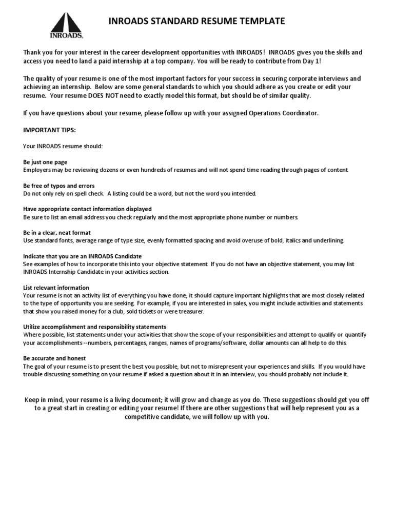 Resume - Sample - With - Work - History | Download Free PDF | Résumé ...