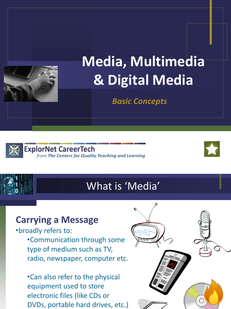 Media, Multimedia & Digital Media: Basic Concepts | PDF | Social Science