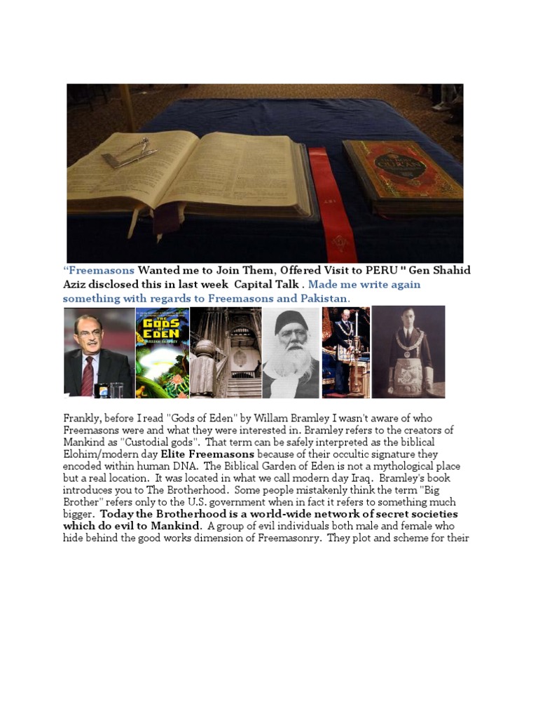 Pakistan and Freemasons | PDF | Freemasonry | Masonic Lodge