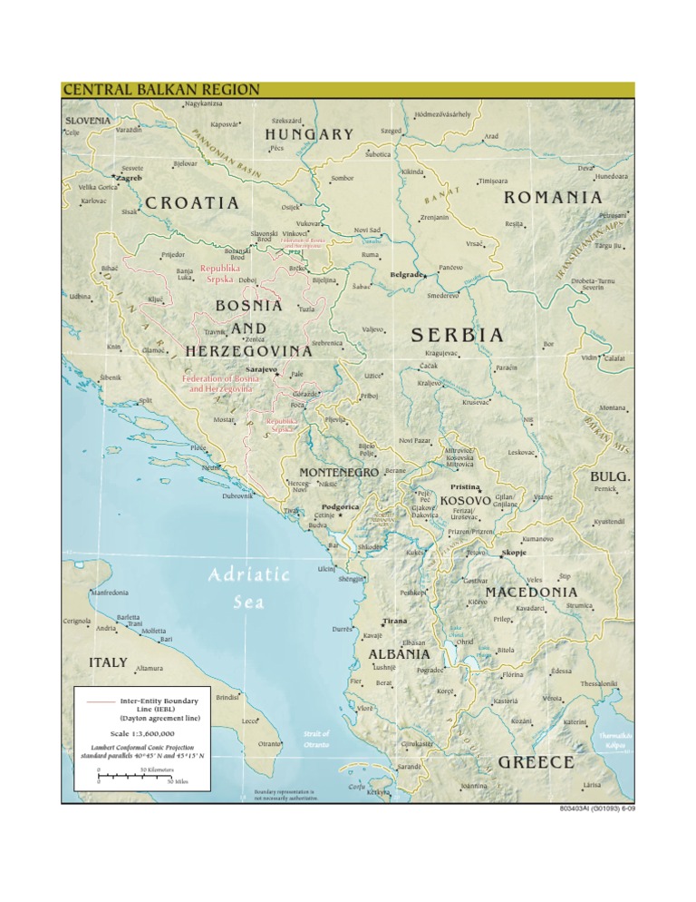 Adriatic Adriatic Sea Sea: Croatia Romania | PDF