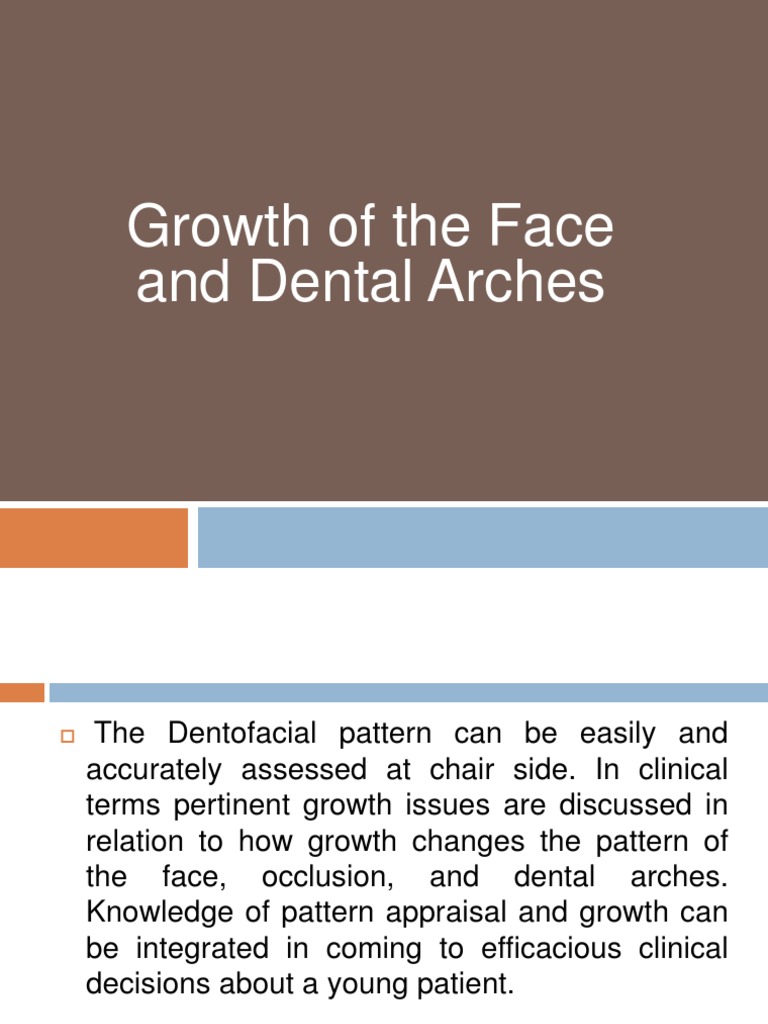 Dental Arch Growth Patterns | PDF | Tooth | Human Tooth