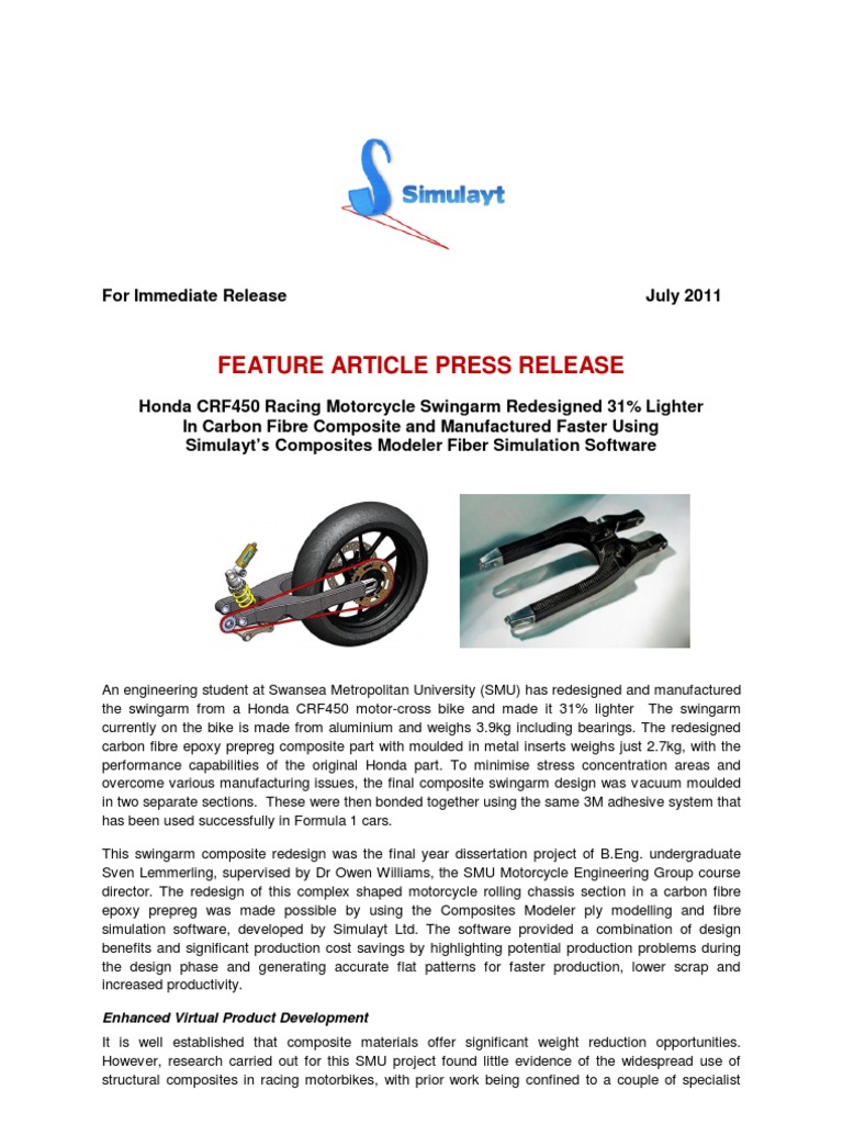 Simulayt Composite Modeler Example | PDF | Composite Material ...