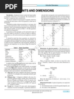 The List of Dimensional Formula. A Useful Handout. | PDF | Torque | Force