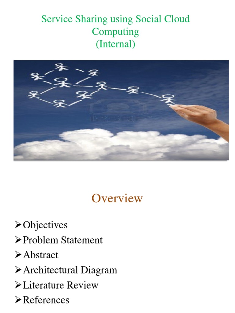Social Cloud Computing Project | PDF | Cloud Computing | Social ...