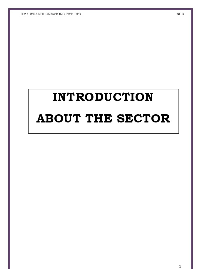 Project Report On BMA Wealth Creators Pvt. Ltd. | PDF | Stock Market ...