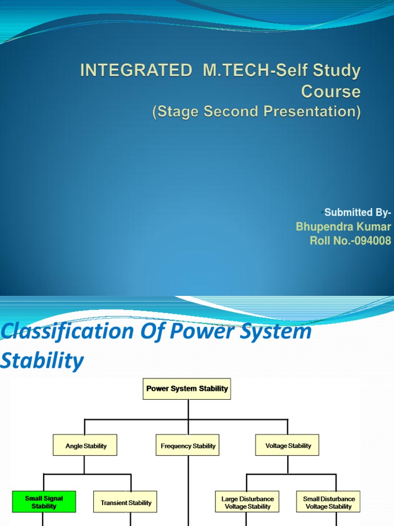 Bhupendra Kumar Roll No.-094008: Submitted by | PDF | Stability Theory | Eigenvalues And ...