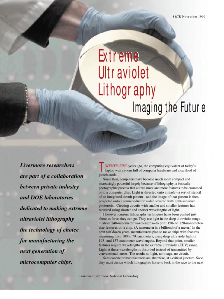 Extreme Ultraviolet Lithography | PDF | Photolithography | Mirror