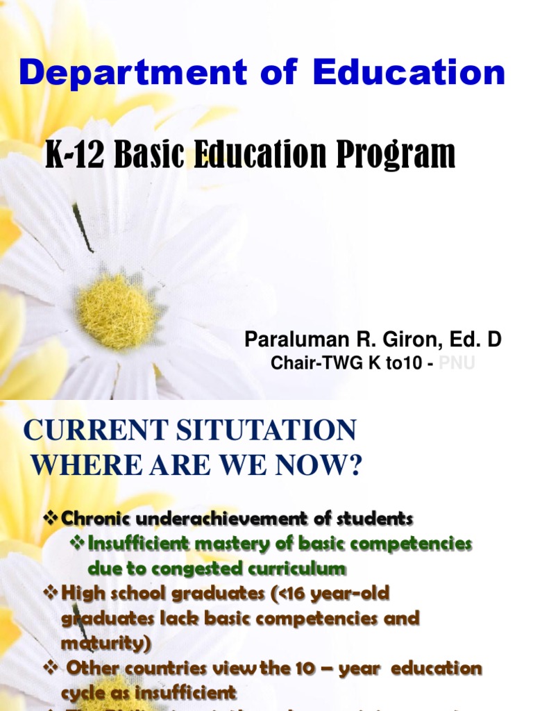 K To 12 Basic Education Curriculum | PDF | Curriculum | Literacy