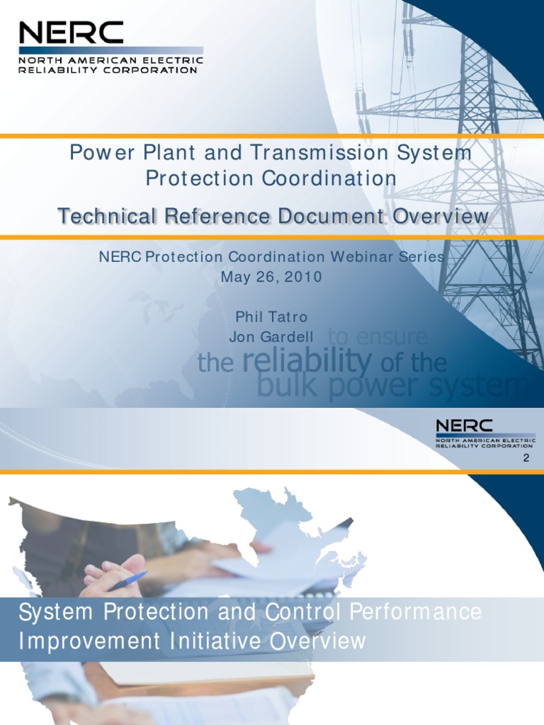 Nerc Prot Coord | Download Free PDF | Electric Power Transmission | Relay
