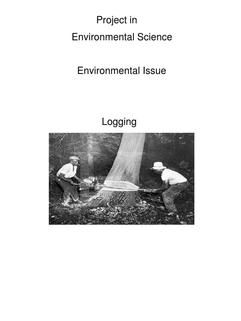 Environmental Science | PDF | Logging | Conservation