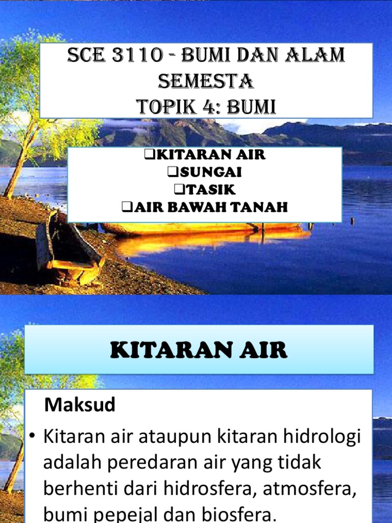 Kitaran Air | PDF