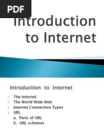 Introduction To Internet, WWW and Web Browsers PDF | PDF | Computer ...