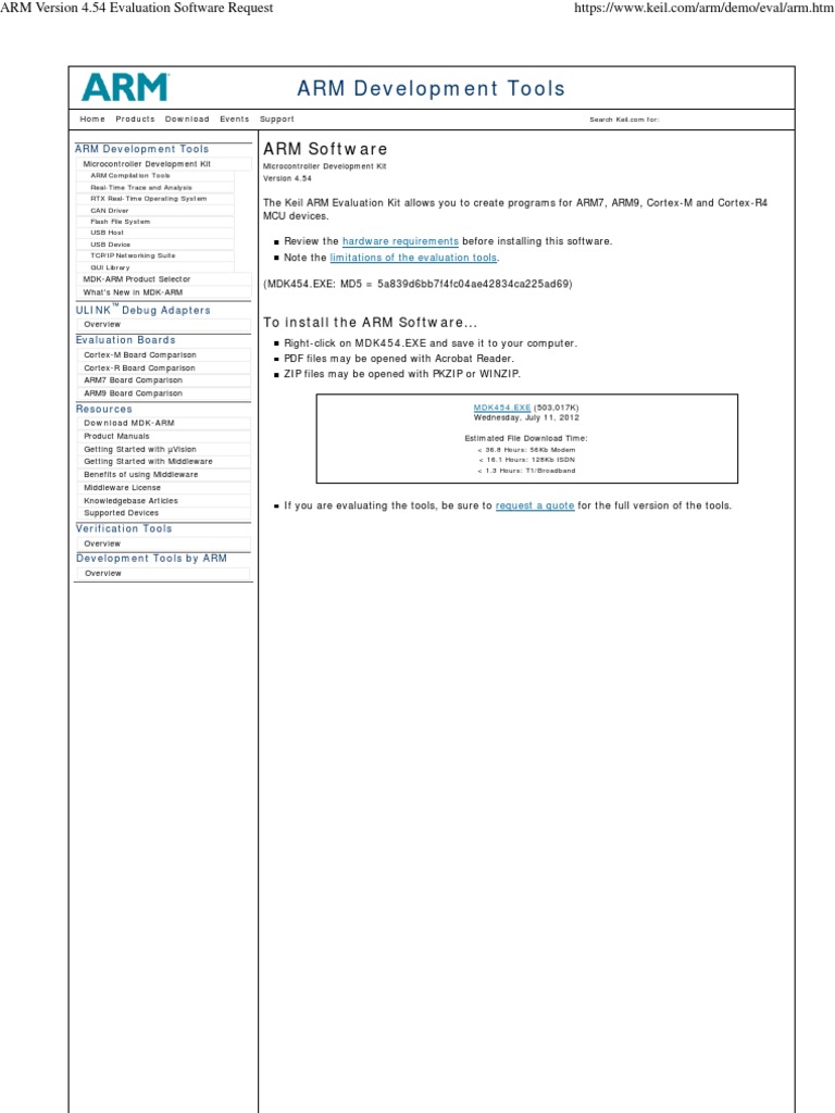 ARM Version 4 | PDF