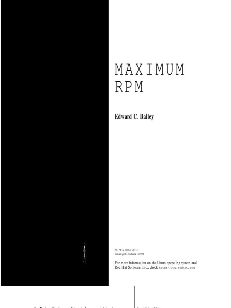 Maximum RPM PDF | PDF | Utility Software | Computer Engineering