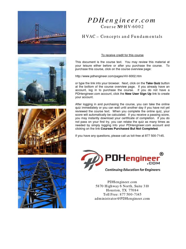 HVAC Fundamentals Course Guide | PDF