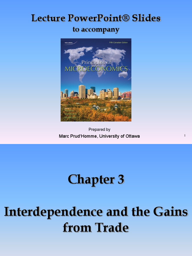 Econ 3 | PDF | Comparative Advantage | Imports