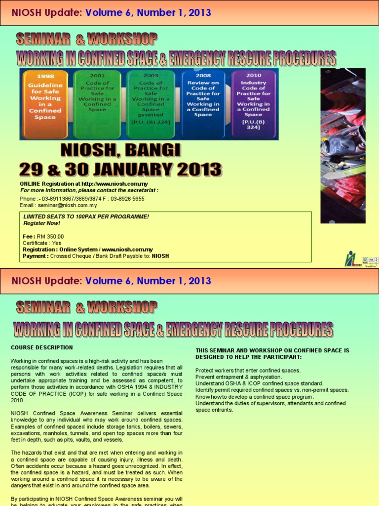 NIOSH OSH Bulletin | PDF | Personal Protective Equipment | Dangerous Goods