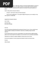 Sample Clarification Letter Template | PDF | Psychological Concepts ...
