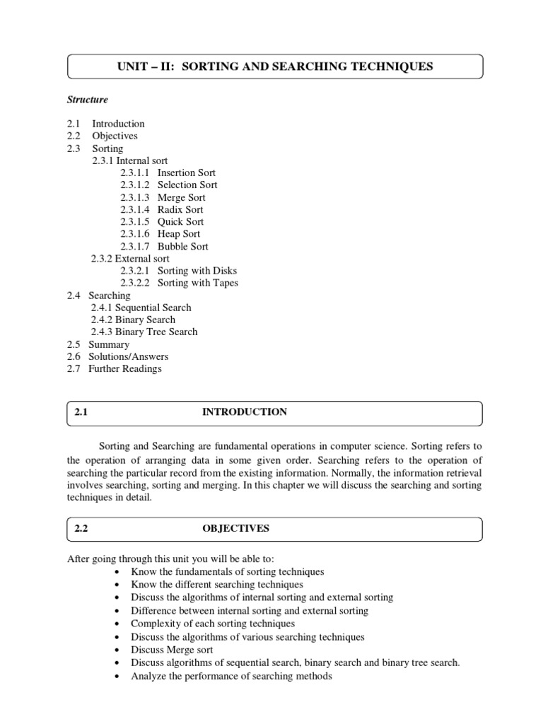 Unit2 Ds Pdf Pdf Mathematical Concepts Algorithms And Data Structures 8685