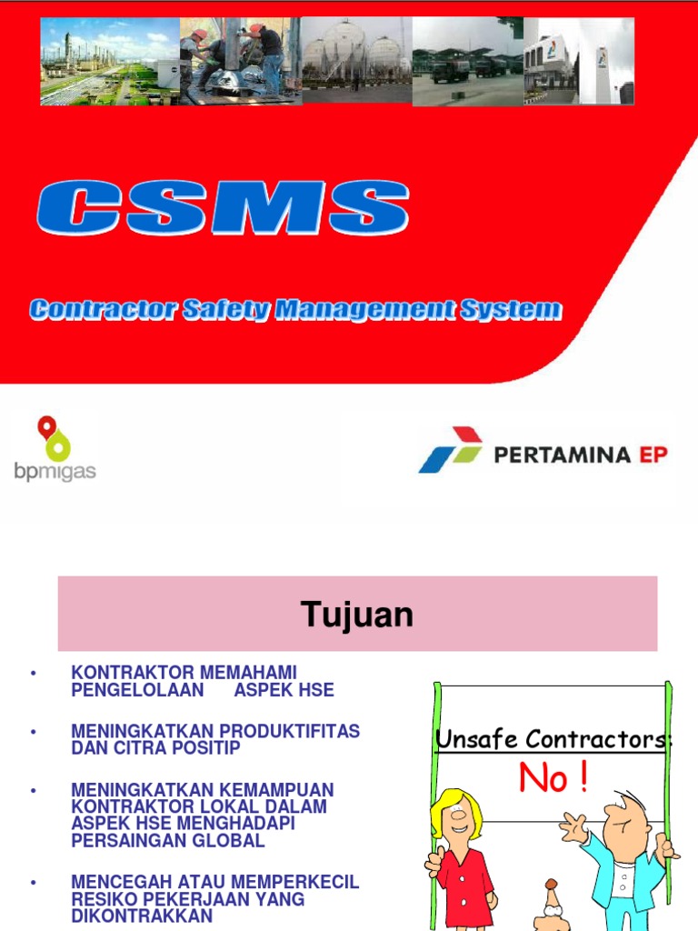 CSMS Pertamina | PDF