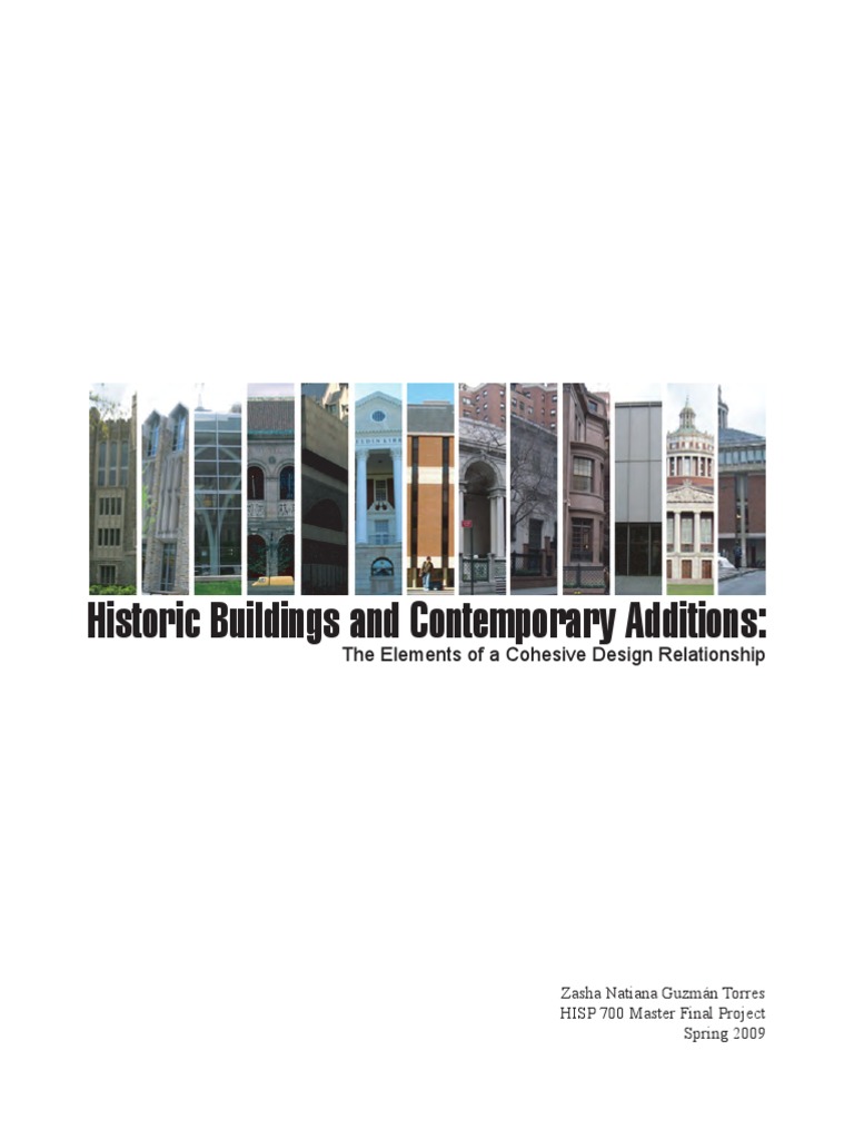 Historic Buildings - Contemporary Additions | PDF | National Park ...