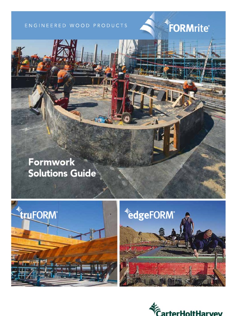 Formwork-Solutions-Guide- | Plywood | Lumber