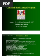 BookKeeping Training Manual | PDF