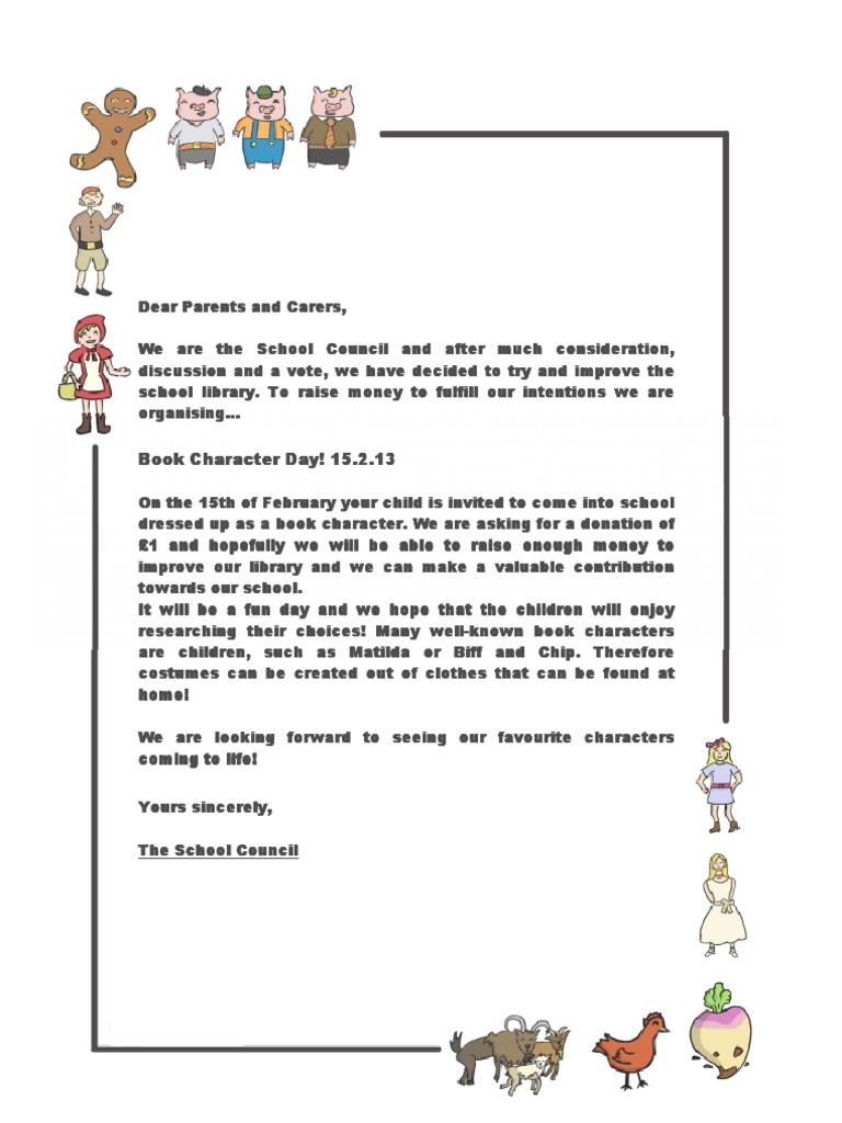 Book Character Day! | PDF