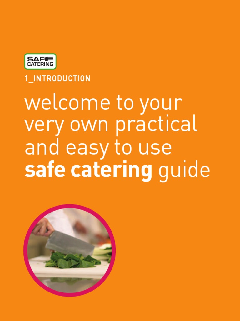 Safe Catering Giude | PDF | Hazard Analysis And Critical Control Points ...