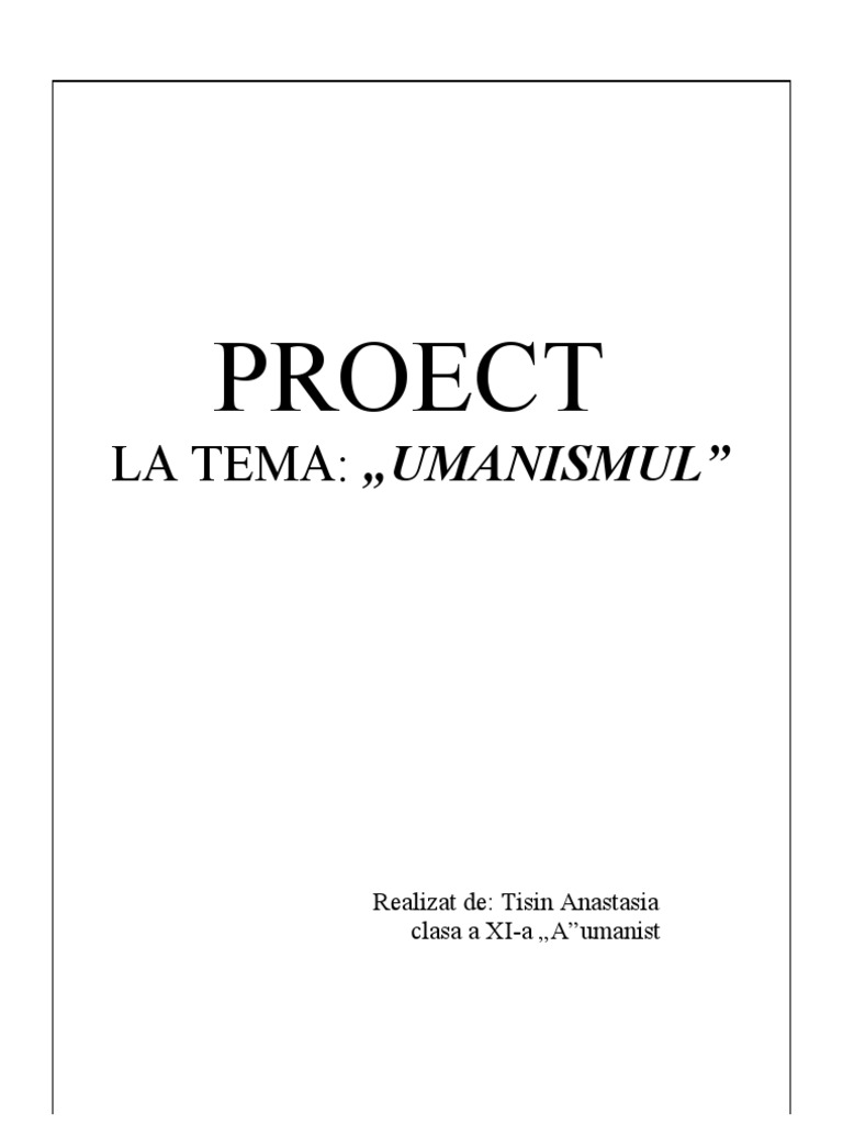 Umanism | PDF