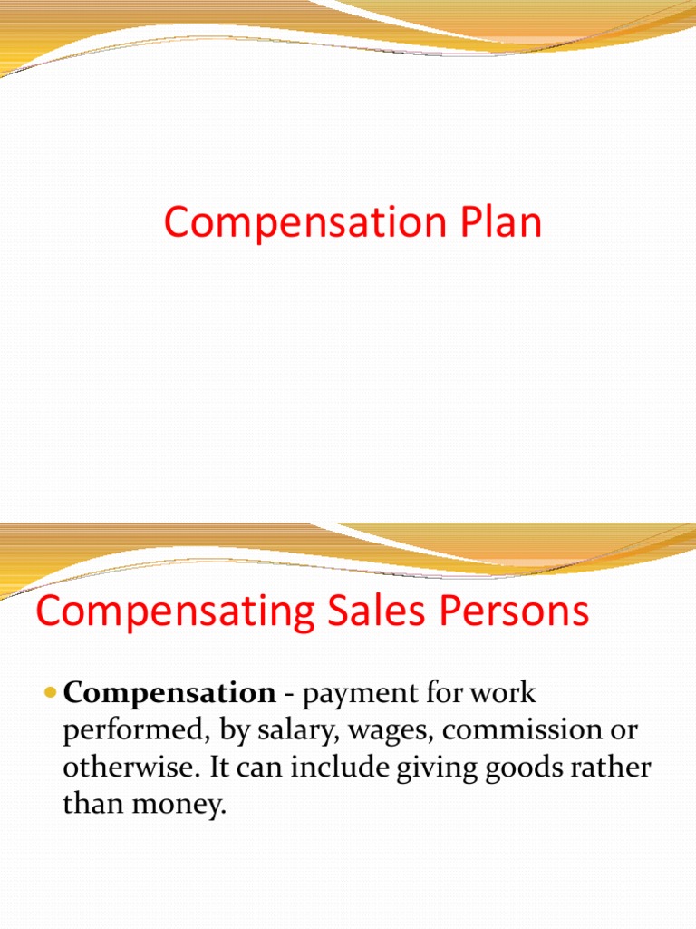 Compensating The Salesforce | PDF | Sales | Salary