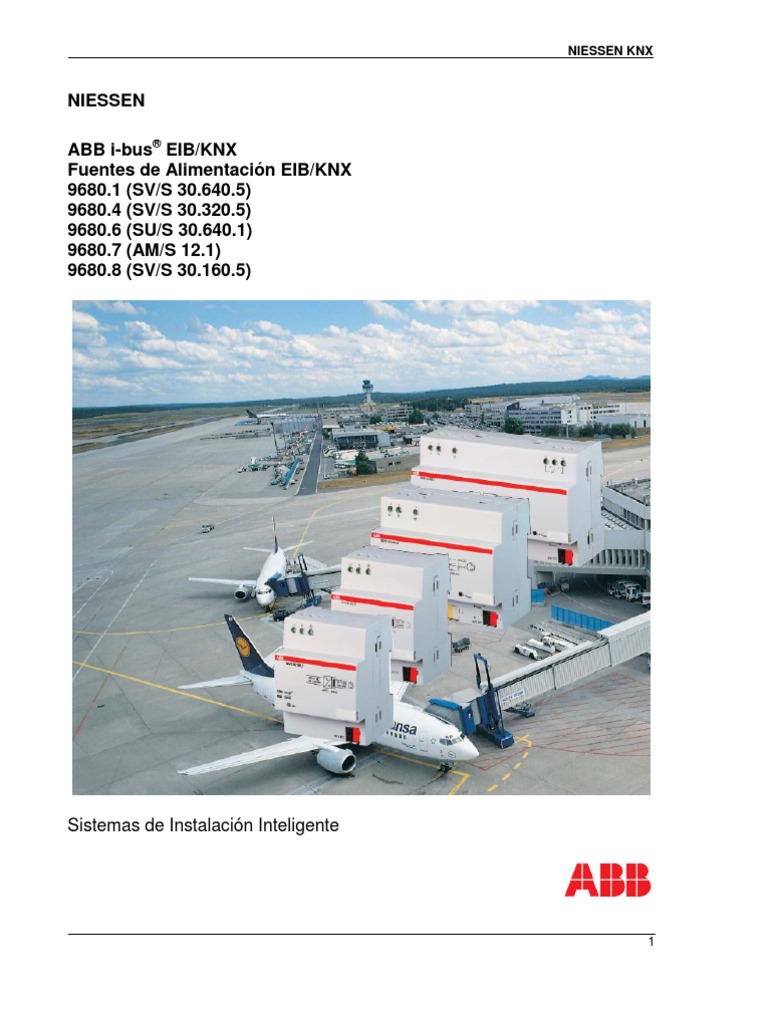 9680 X - Svs XXX PH en v2-0 2cdc501002d0203 Es Fuente de Alimentacion ...