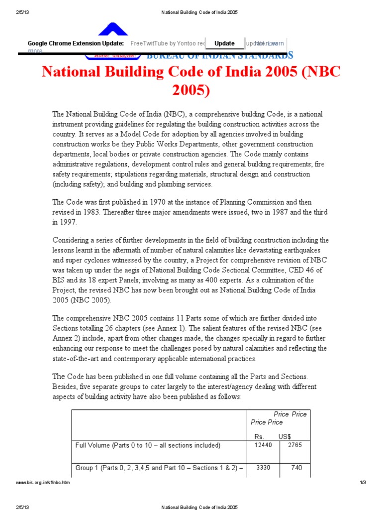 NBC | Building Code | Building