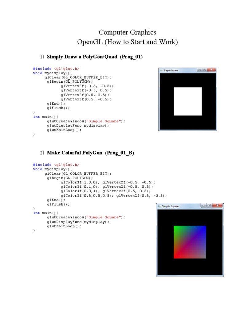 Glut Opengl Glut Opengl