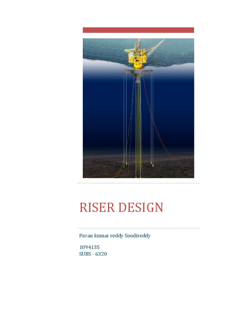 Riser Design Project Report | PDF | Strength Of Materials | Mechanical ...