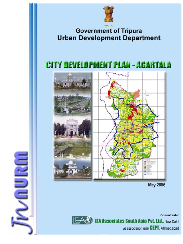 City Development Plan - Agartala | PDF | Sanitation | Slum