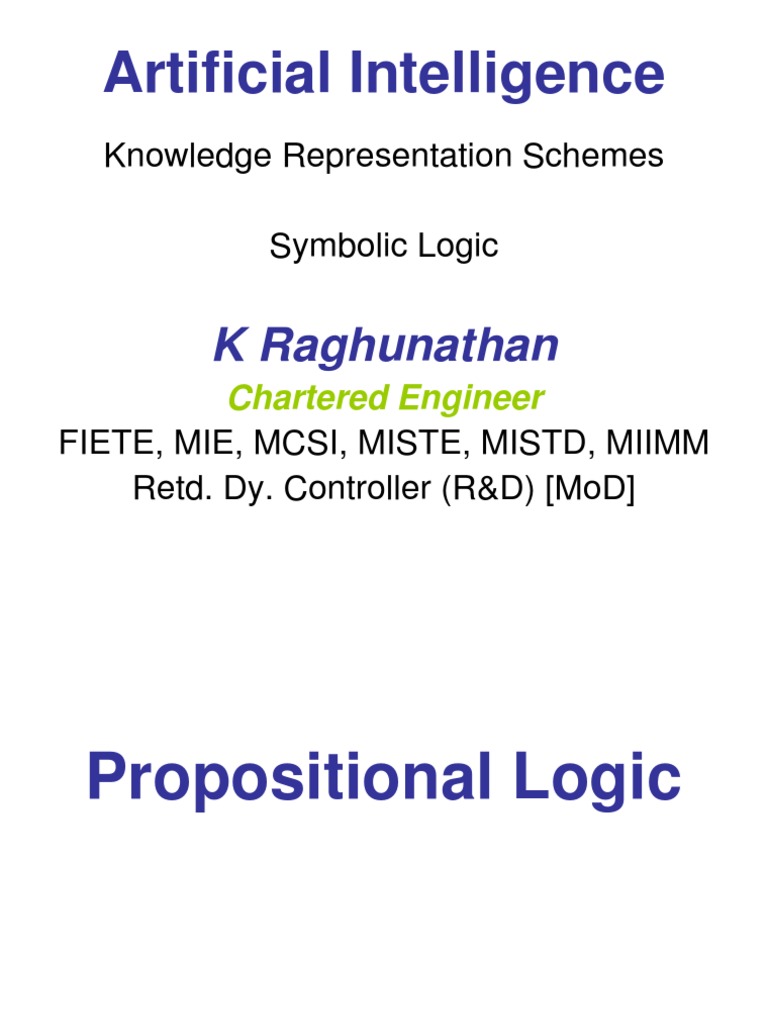 Propositional Logic | PDF | Interpretation (Logic) | First Order Logic