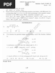 EAMCET 2014 Medical Question Paper With Solutions