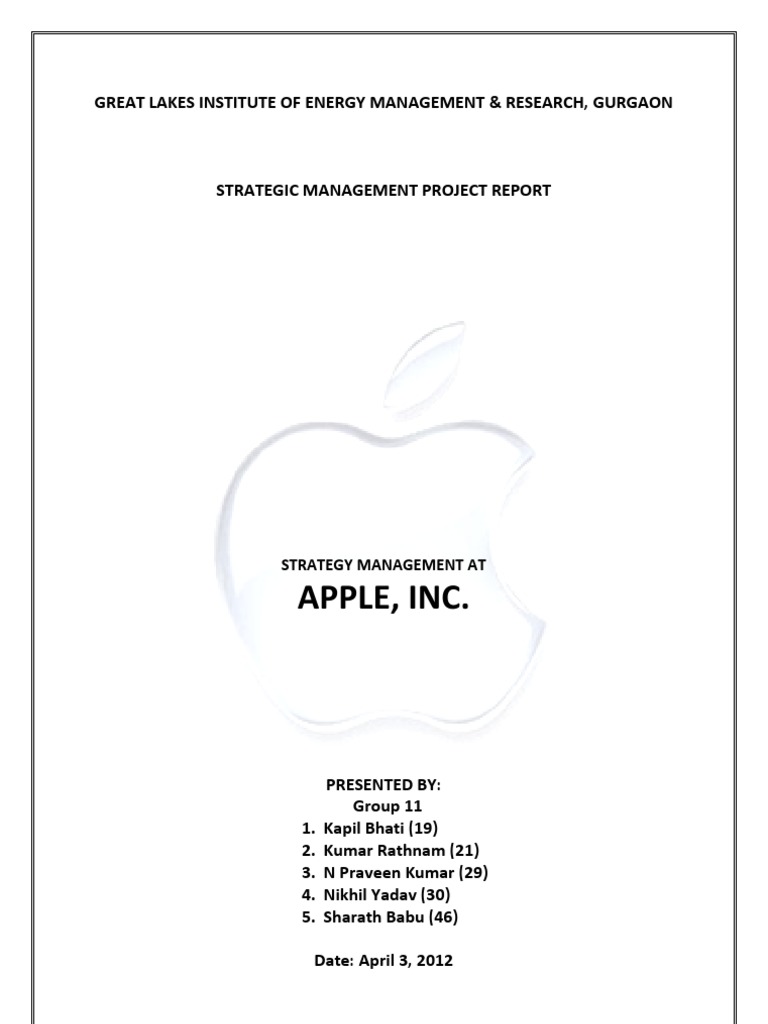 Apple management project | Macintosh | Apple Inc.